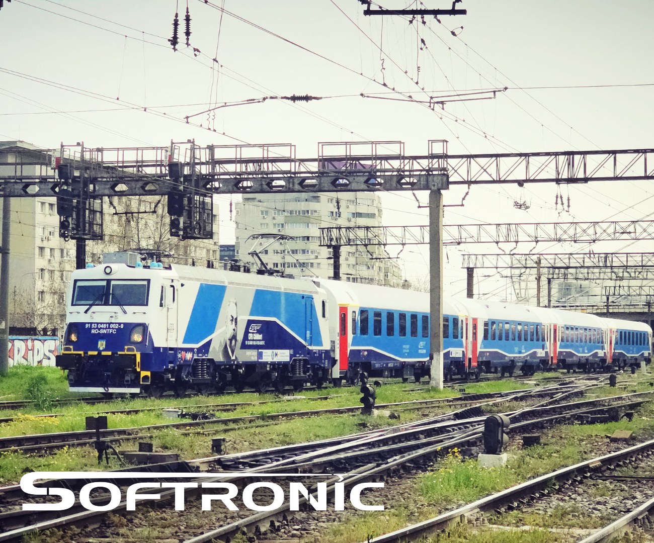 Prima locomotivă modernizată de Softronic Craiova, prin PNRR, a pornit ...