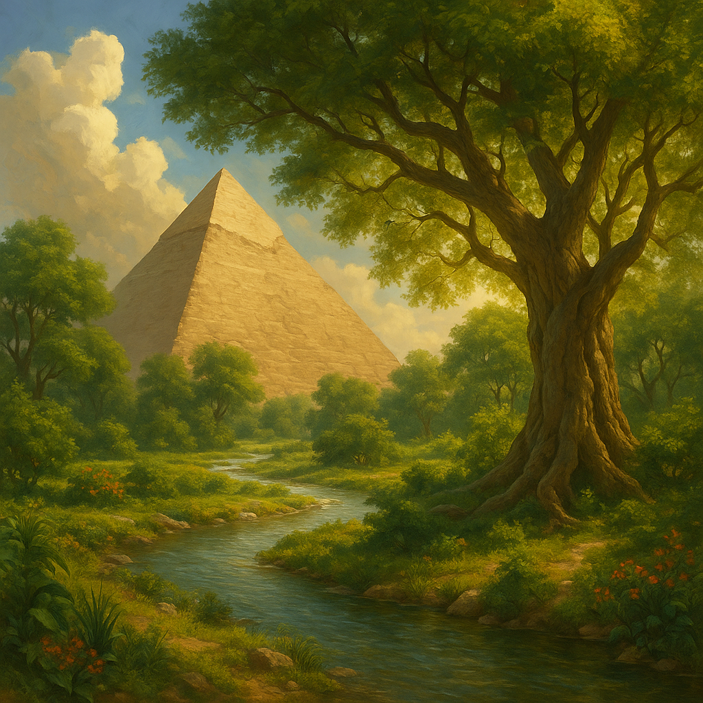 Grădina Edenului în Egipt? O teorie controversată leagă piramidele de ...